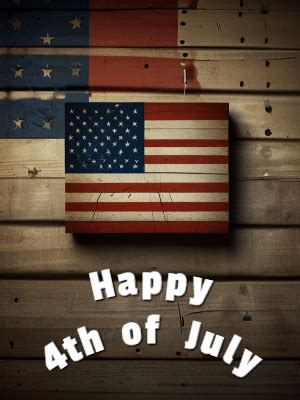 Download July 4th Flagfireworkswood Grain