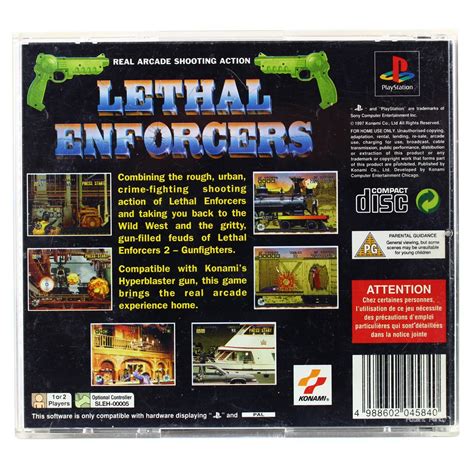 Lethal Enforcers Ps1 Wts Retro Køb Her