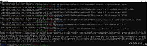 Python爬虫系列04 使用scrapy框架创建爬虫 Csdn博客