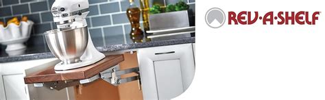 Rev A Shelf Kitchen Cabinet Spring Loaded Mixer And Appliance Lift Assist Mechanism For Small