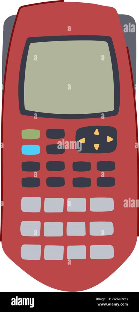 Money Graphing Calculator Cartoon Vector Illustration Stock Vector Image And Art Alamy