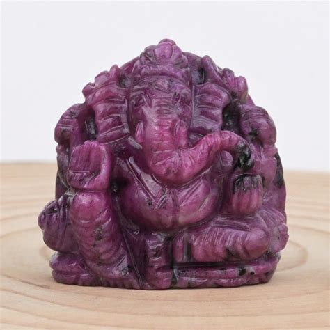 Ganesh Ruby Idol 191 50 Carats