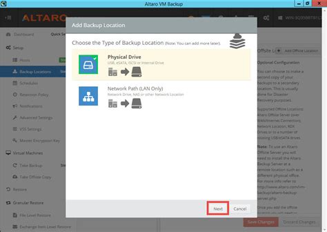 Altaro Backup Configure 2 Mastering Vmware