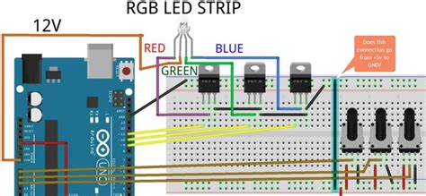 Controlling Rgb Led Strip With Arduino 4 Steps Instructables