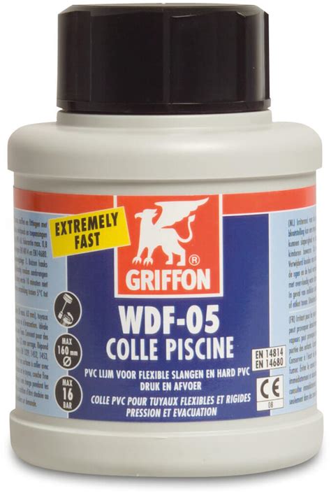 Griffon Pvc Glue 05ltr With Brush Wras Type Wdf 05 Label Ende