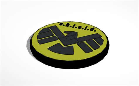 3d Design Shield Of S H I E L D Tinkercad