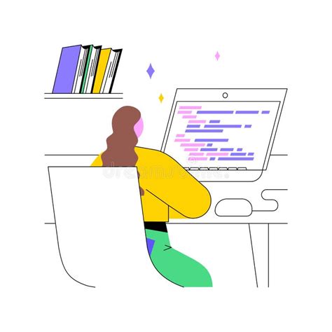 Software Testing Course Isolated Cartoon Vector Illustrations Stock Vector Illustration Of