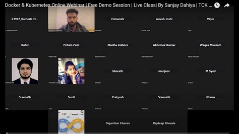 Docker And Kubernetes Online Webinar Free Demo Session Live Class By