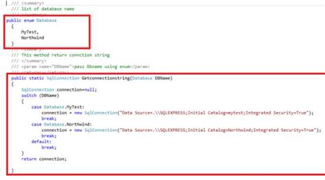Various Ways To Specify Connection String In Aspnet Web And Windows Applications