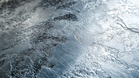 Metallic Texture A Close Up Of A Brushed Metallic Surface With Fine Lines And Reflections In