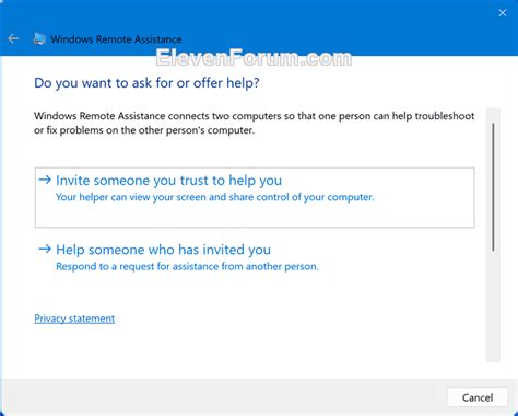 Enable Or Disable Remote Assistance Connections In Windows 11 Windows 11 Forum