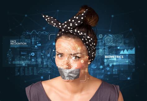 Face Detection And Recognition Stock Image Image Of Recognition