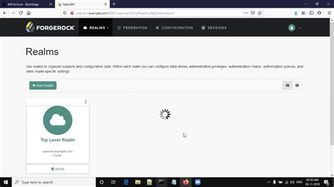 Forgerock Openam Custom Configuration Installation On Windows