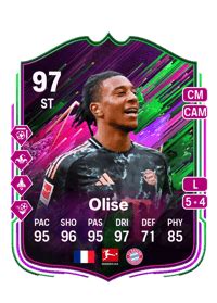 Michael Olise Ea Fc 26 Ratings Prices And Cards Futgg