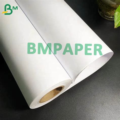 Gsm White Bond Plotter Paper Roll For CAD Printers M M M Length