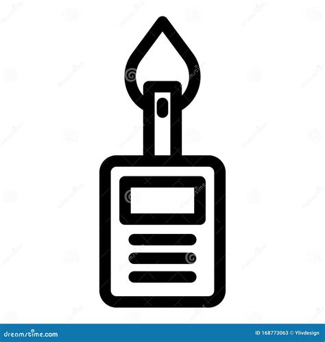 Glucometer Icon Outline Style Stock Vector Illustration Of Finger