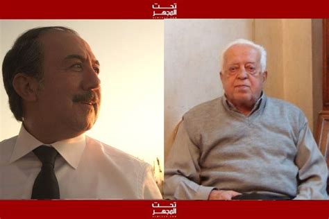 النجم العربي محمد خير جراح يعزي بوفاة الأديب شوقي بغدادي جريدة تحت