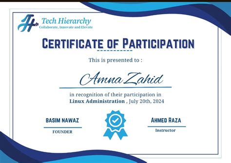 Amna Zahid On Linkedin Techhierarchy Linkedin Linuxadministration