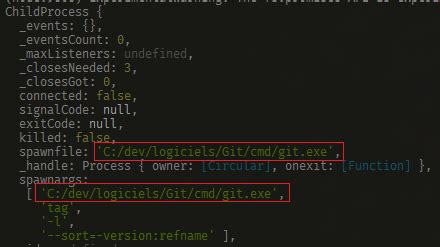 Error Spawn Git ENOENT On Windows 7 Issue 1397 Nodejs Help GitHub
