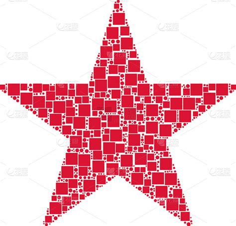 五彩纸屑圆形正方形星形球体长方形闪亮的构图闪亮庆祝