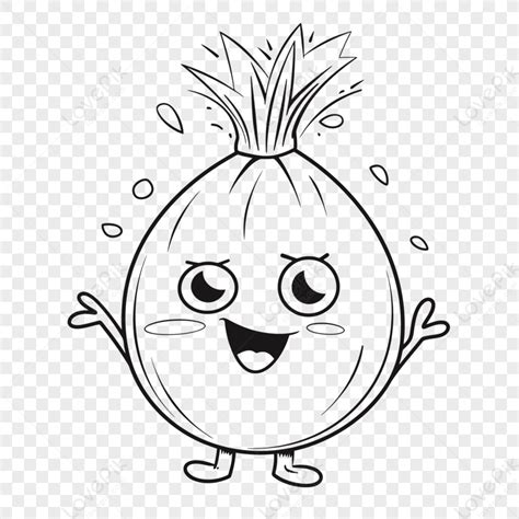 양파 캐릭터 색칠 페이지 귀여운 색칠 페이지 개요 스케치 드로잉 벡터개요 예술나무 Png 일러스트 무료 다운로드 Lovepik