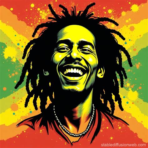 Reggae Event Poster Background Stable Diffusion Online