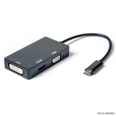Buy In USB C To HDMI DVI VGA Adapter Hardware Accessories Sanity
