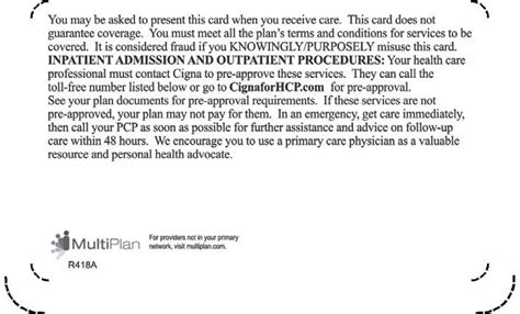 Quick Guide To Cigna Id Cards