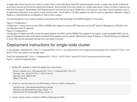 single node configuration end to end single node deployment