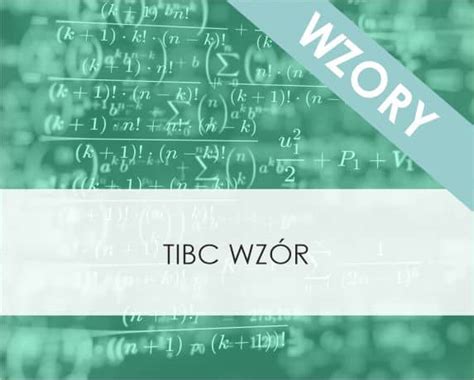 Tibc Wzór Okiem Diagnosty