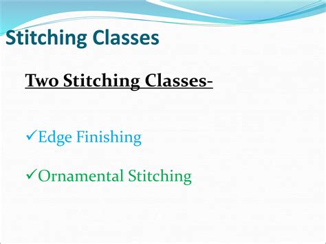 Session Garment SEAM CLASSIFICATION Ppt Women S Outerwear Women S Clothing