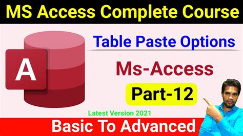 Ms Access Complete Course Ms Access Day 12 Youtube