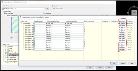 Cant Project 3d Polylines To Multiple Section Views Autodesk Community