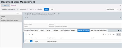 document class access ifs community