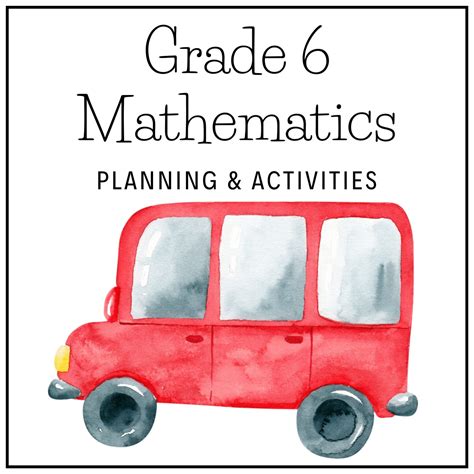 Grade 6 Mathematics Term 3 Assessment Project 2025 Teacherslighthouse