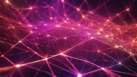 Premium Ai Image Plexus Data Network Technology Background