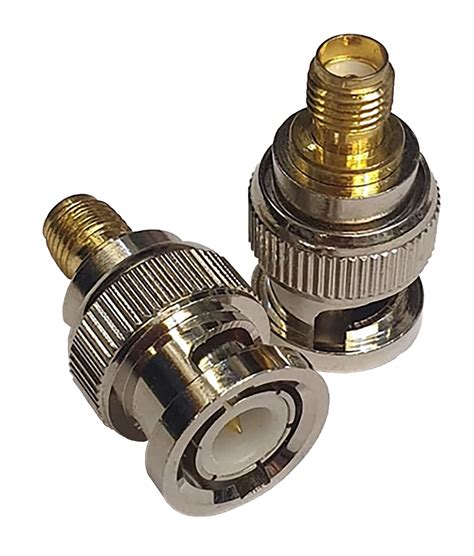 Đầu nối adapter - BNC male TO SMA female connector