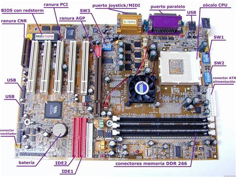 Bricolaje Pc Partes De La Placa Base