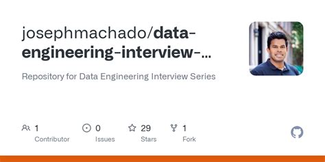 Github Josephmachado Data Engineering Interview Series Repository For Data Engineering