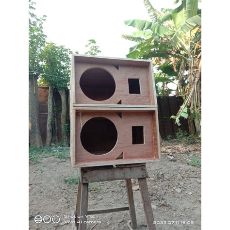Jual Box Speaker Line Array 10 Inch Single Plus Tweeter Triplek 12 Mm Shopee Indonesia
