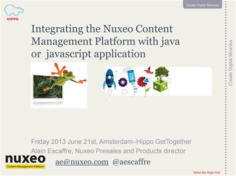 Integrating The Nuxeo Content Management Platform With Hippo Pptx