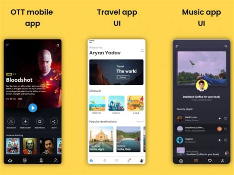 An Amazing Mobile App Design Prototype With Rich UX And Attractive UI Upwork