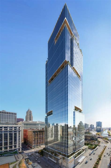 Renderings Emerge For Proposed Office Tower At 301 S Wacker Urbanize
