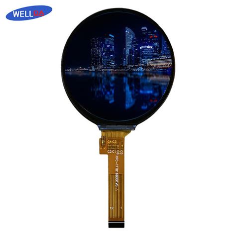 OEM Inch Round Tft LCD Display Seamless Visual Performance