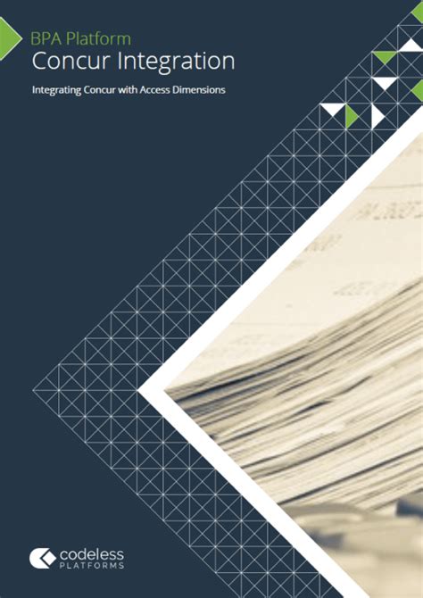 Concur Access Dimensions Integration Drag And Drop Integration