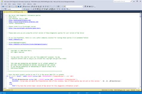 Glenn Berry On Linkedin Sql Server Diagnostic Information Queries For July 2020