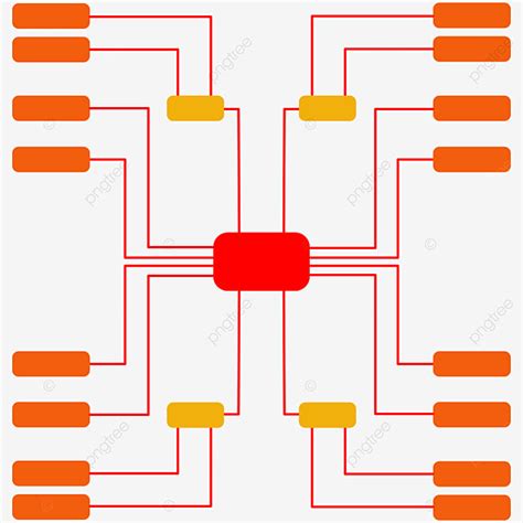 Mind Mapping Clipart Vector Mind Map Concept Design With Rectangle