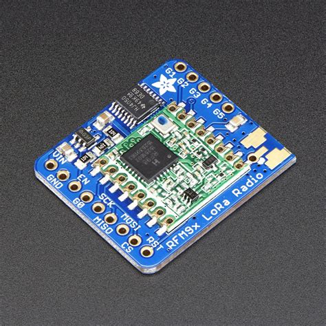 Adafruit Rfm95w Lora Radio Transceiver Breakout 868 Or 915 Mhz Radiofruit Pishopca