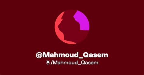 Mahmoudqasem Twitter Instagram Linktree