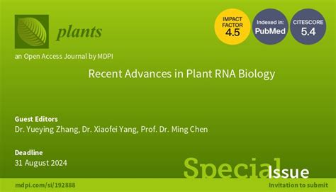 Plants Mdpi On Linkedin Plantsmdpi Callforpapers